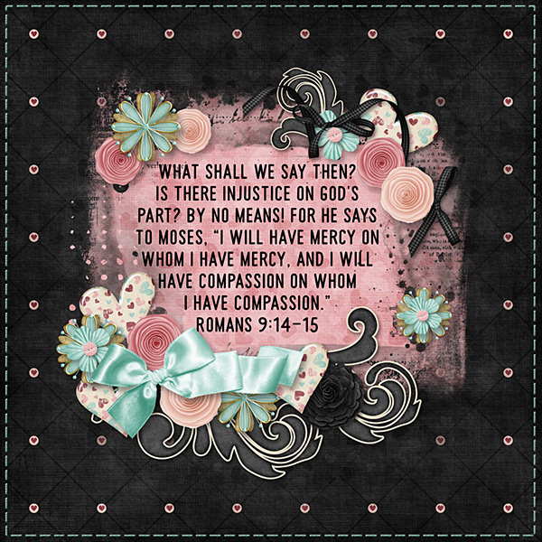 Mercy and Compassion – Layout for Today