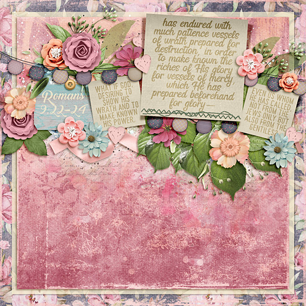 To Make Known His Power – Layout for Today